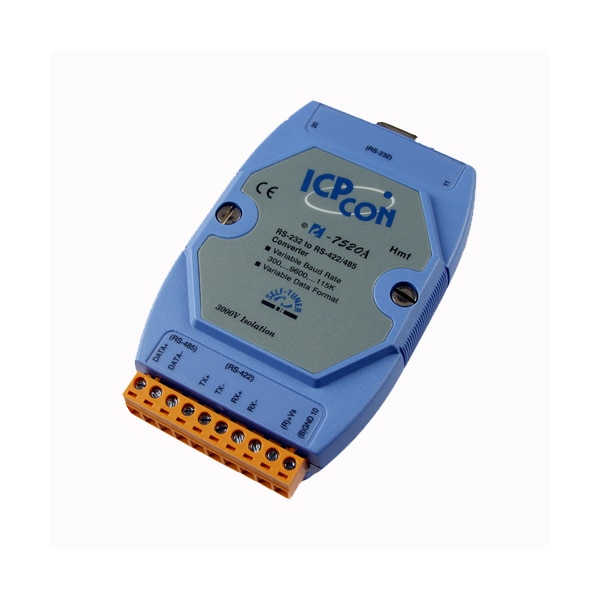 Icp Das Isolated RS-232 to RS-422/485 Converter I-7520A | Zoro